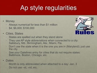 Lecture 2: Hard news writing | PPTX