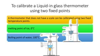 Thermometer calibration | PDF