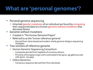 Clinical Assessment In Incorporating a Personal Genome | PPT