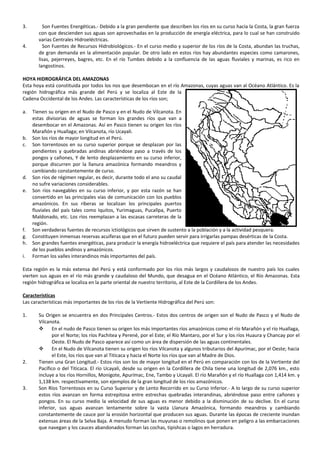 2º hidrografía peruana (1) | DOC