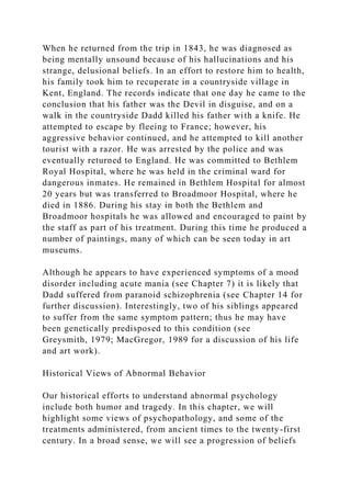 2 historical and contemporary views of abnormal behaviorlear.docx