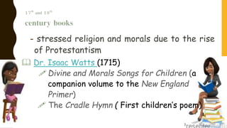 2 HISTORY OF CHILDREN’S LITERATURE.pptx