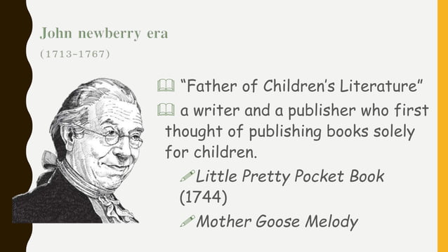 2 HISTORY OF CHILDREN’S LITERATURE.pptx | Books and Literature