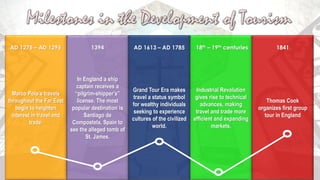 History of Tourism | PDF