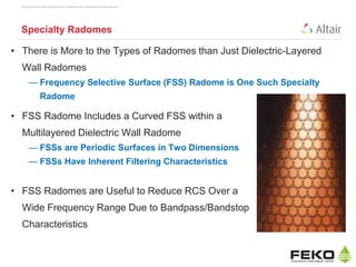 Design and Analysis of FSS Radomes | PDF | Physics | Science