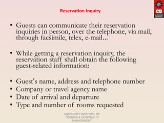 2 hmt154 unit-2_reservetions_introduction | PPT