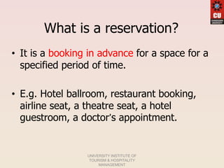 2 hmt154 unit-2_reservetions_introduction | PPT