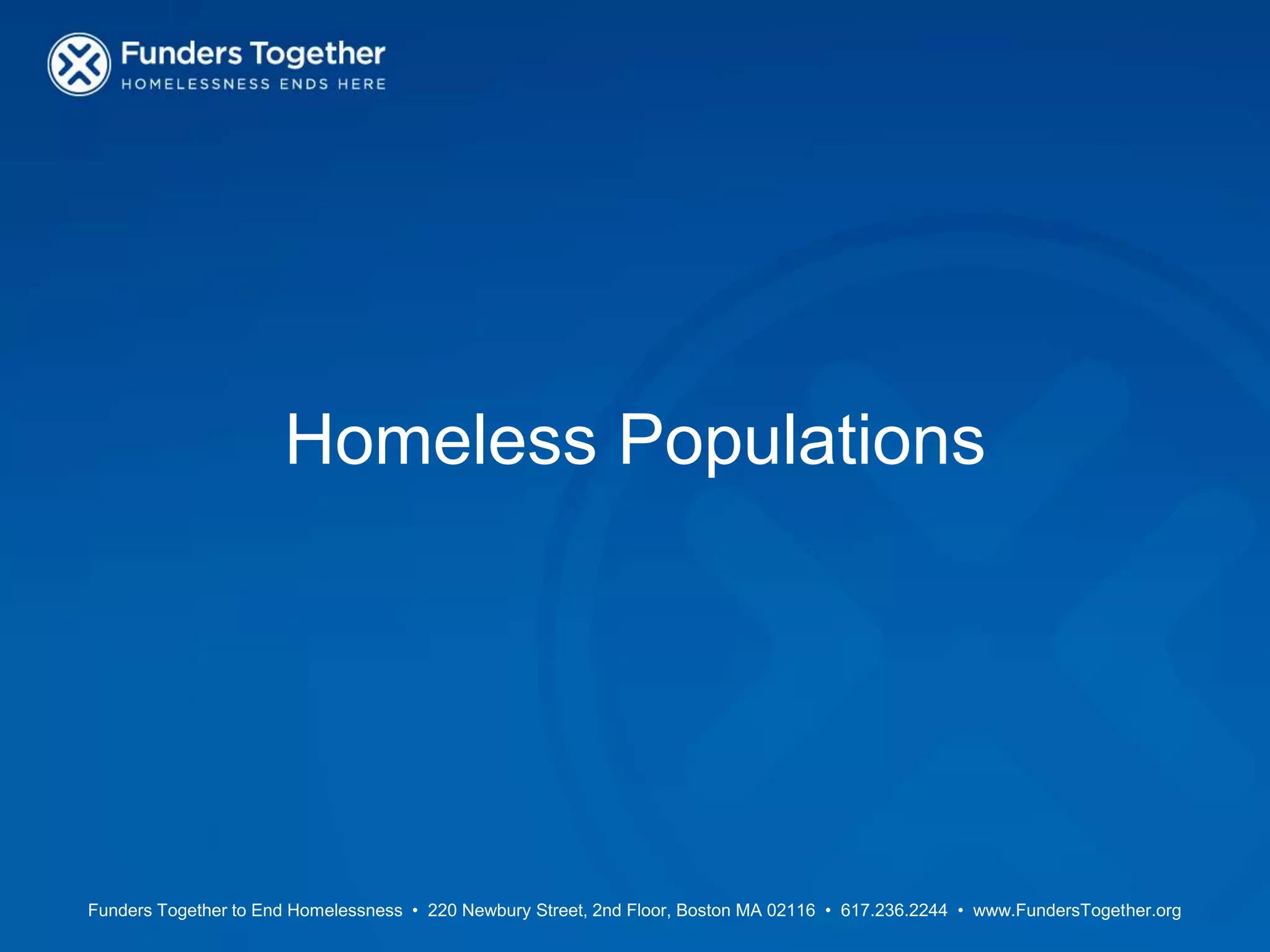 #2 Homeless Populations | PPTX | Diseases and Conditions | Medical Health