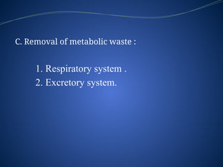 Homeostasis and disease PPT for medical students | PPTX