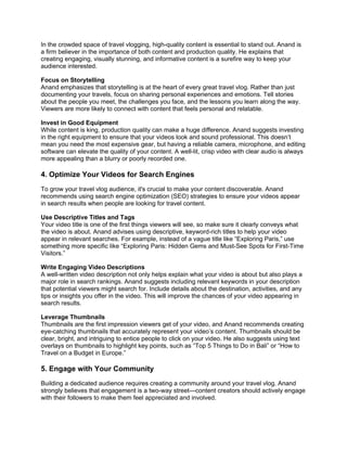 How to Grow Your Travel Vlog Audience_ Tips from Anand Muni.docx