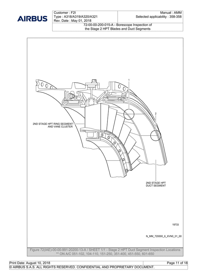 2 HPT Blades and Duct Segments_V2500-A1.pdf | Auto Type | Automotive