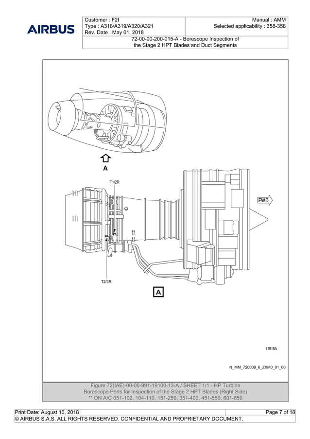 2 HPT Blades and Duct Segments_V2500-A1.pdf | Auto Type | Automotive