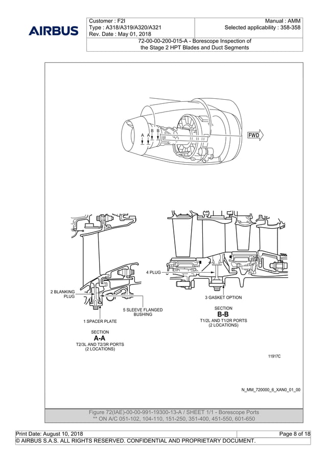 2 HPT Blades and Duct Segments_V2500-A1.pdf | Auto Type | Automotive