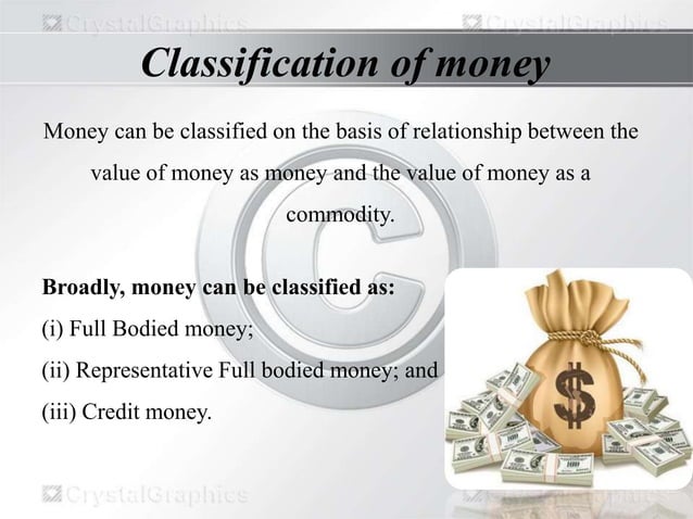 Functions and Classification of Money | PPTX
