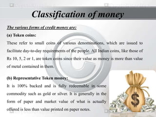 Functions and Classification of Money | PPTX
