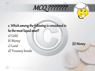 Functions and Classification of Money | PPTX