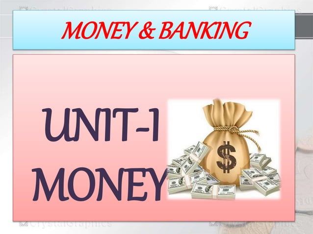 Functions and Classification of Money | PPTX