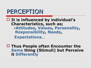 2hrly gs ch p perception | PPT