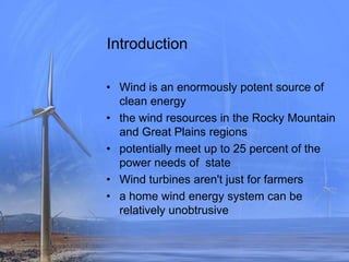 2hrly gs ch p wind energy | PPT