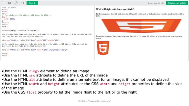 What is HTML Hyperlinks and HTML Images? | PDF | Web Design and HTML | Internet