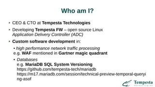 Проксирование HTTP-запросов web-акселератором / Александр Крижановский (Tempesta Technologies) | PDF