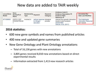 TAIR Presentation ICAR 2017 | PPT