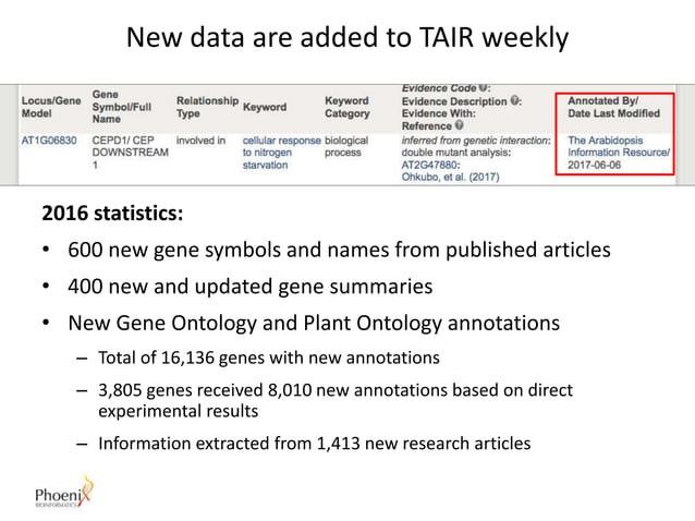 TAIR Presentation ICAR 2017 | PPT