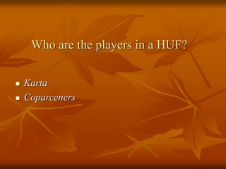 2_huf.ppt well explain ....................................... | PPT