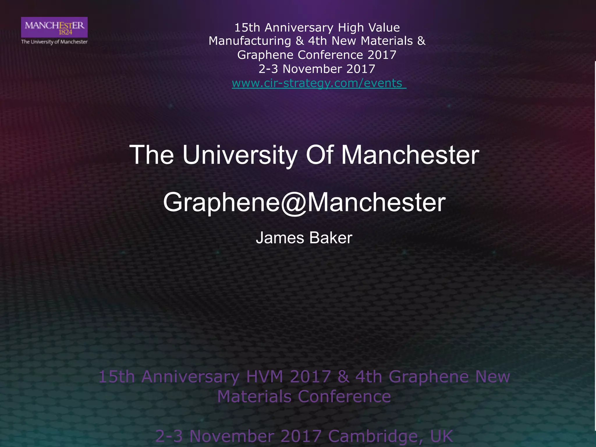 Graphene@Manchester | PDF