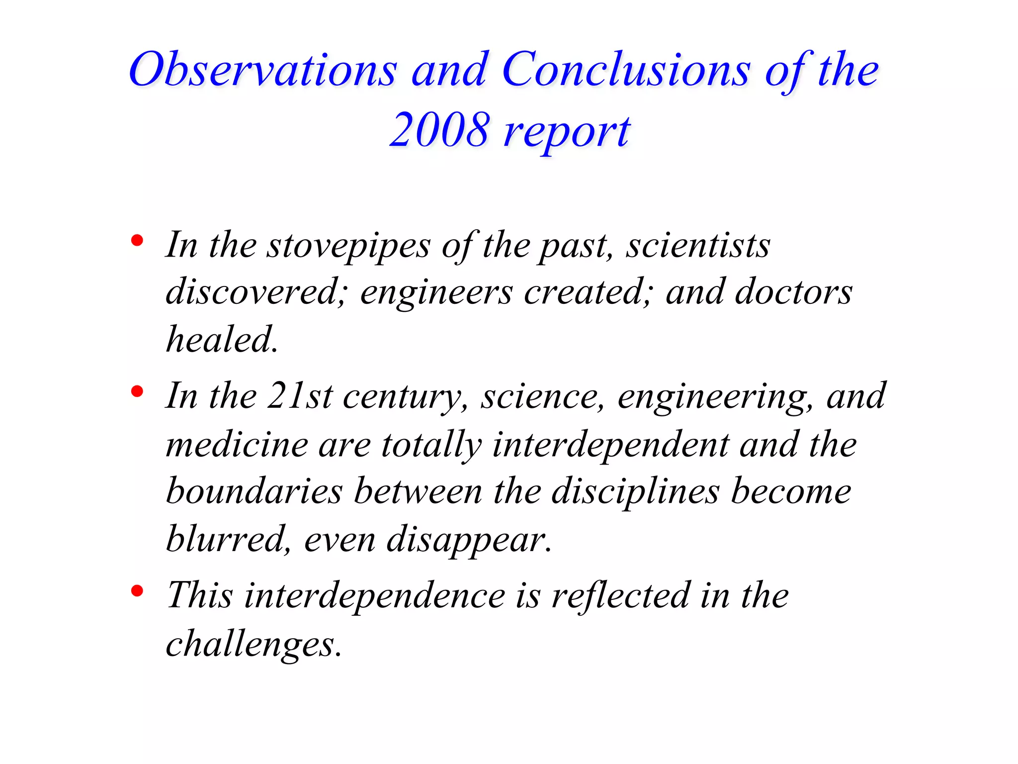 Grand challenges for engineering | PDF