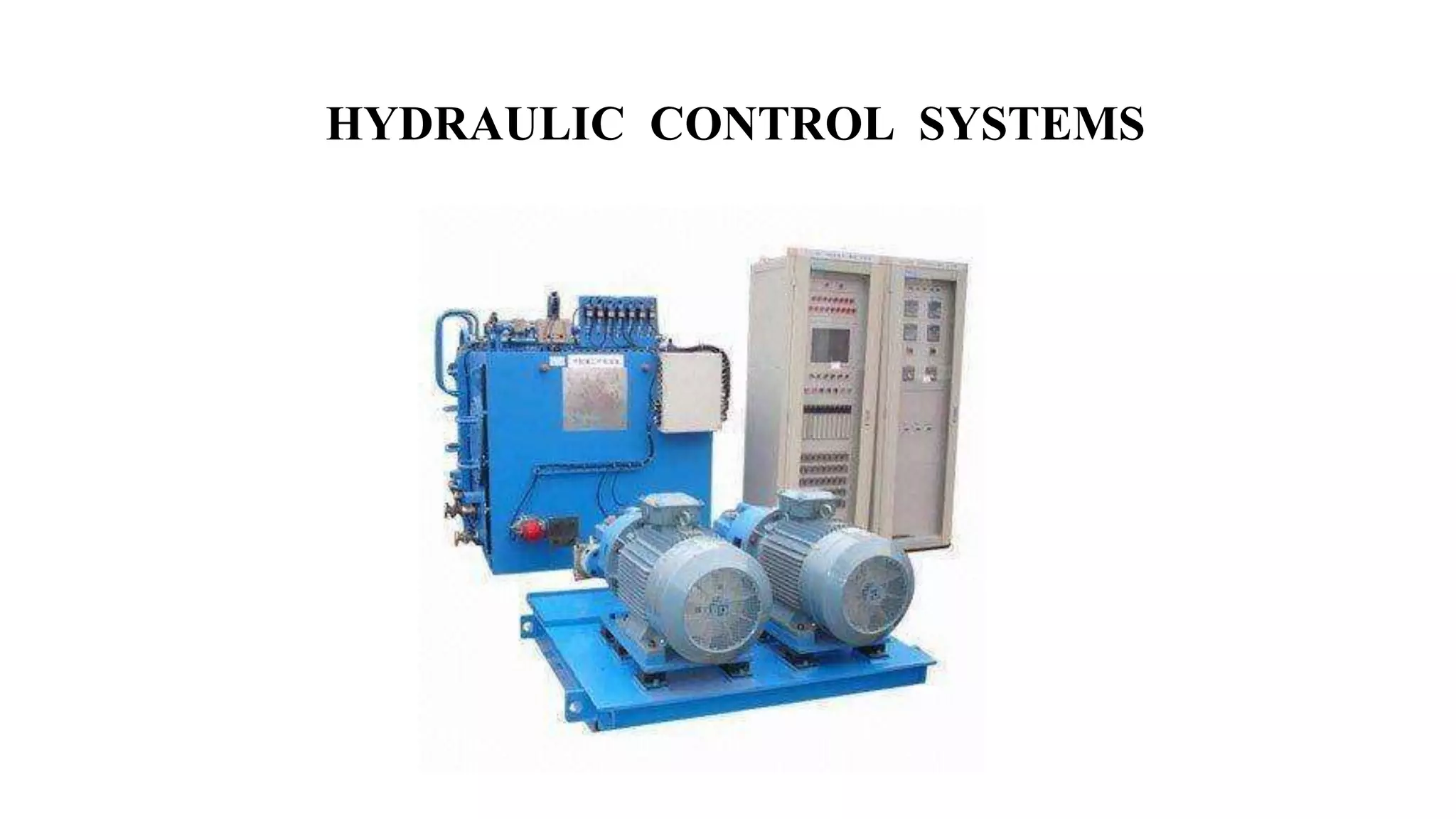 2 hydraulic motor and control component | PPT