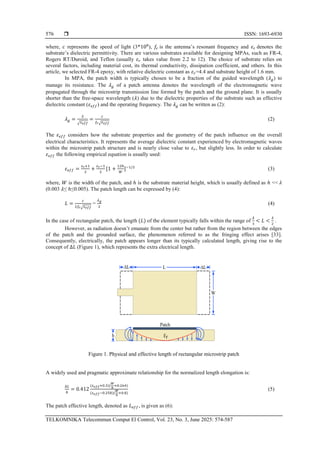 Design and simulation of rectangular patch antenna arrays with high ...
