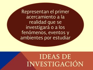 2 idea investigacion sampieri | PPT