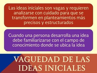2 idea investigacion sampieri | PPT