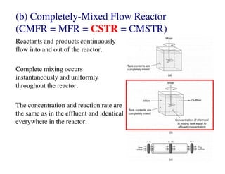 Unit Operations and water and wastewater treatment2 ideal reactor ...