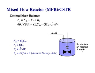 Unit Operations and water and wastewater treatment2 ideal reactor ...