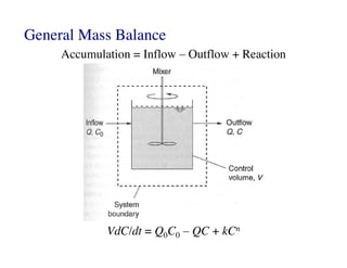 Unit Operations and water and wastewater treatment2 ideal reactor ...