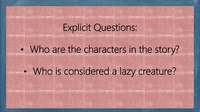 Identifying explicit & implicit claim in a text | PPTX | Science