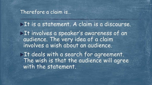 Identifying explicit & implicit claim in a text | PPTX | Science