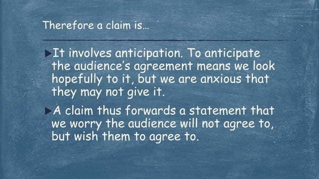 Identifying explicit & implicit claim in a text | PPTX | Science