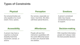Extending human capabilities: Design for people, not around | PPT