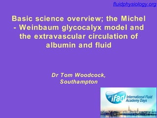 2 ifad2017 tom woodcock - michael weinbaum glycocalix model | PPT