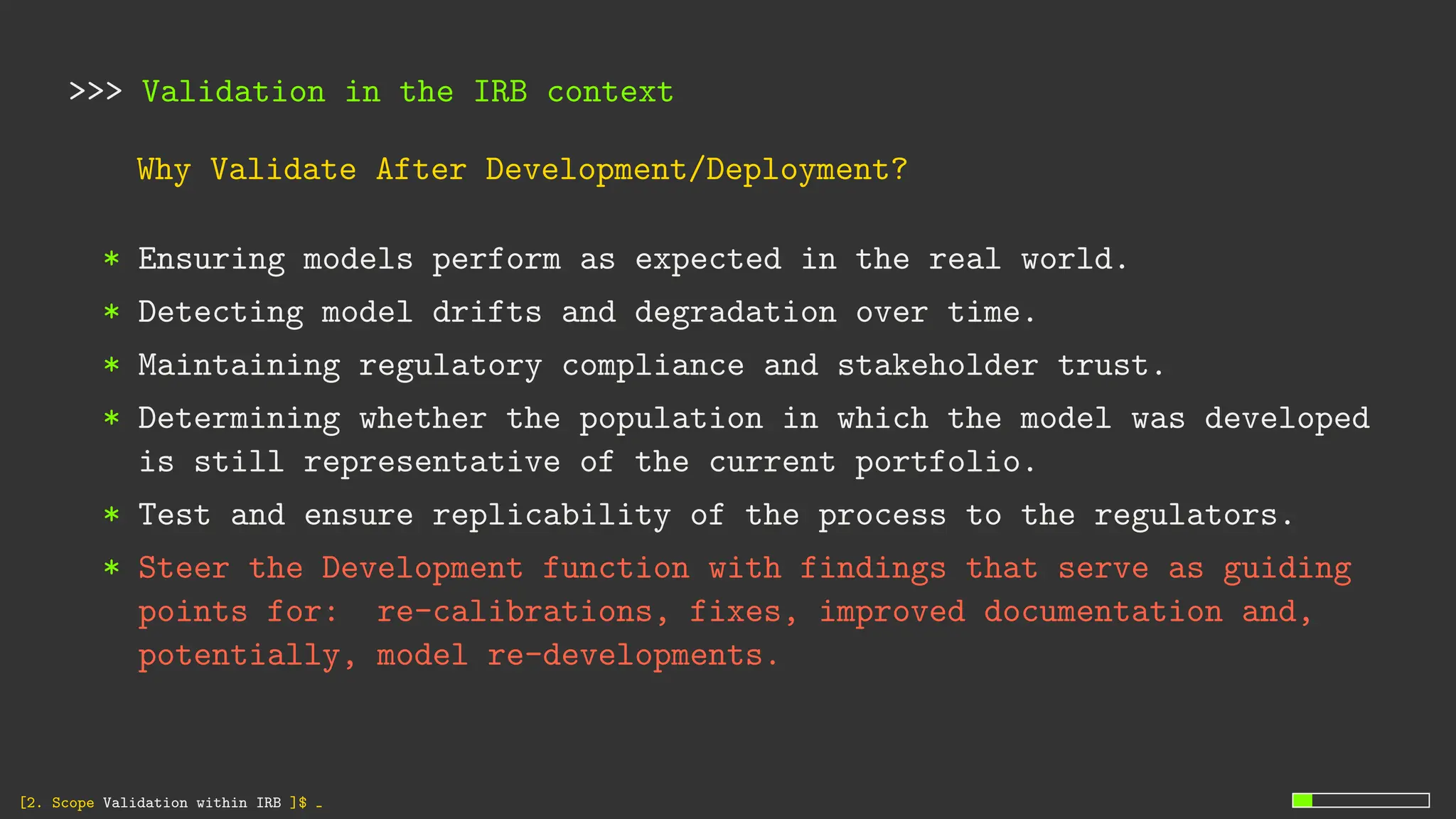 [DSC Europe 25] Francisco Prado Moreno - Model Validation in the Age of AI: The IRB-Validation ...