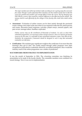 Online education case study (1) | PDF