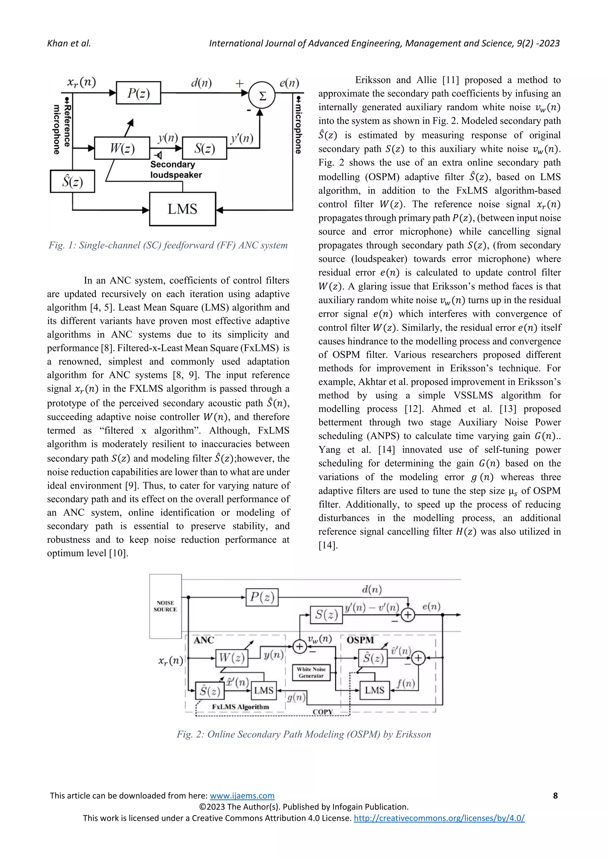 An Efficient & Less Complex Solution to Mitigate Impulsive Noise in Multi-Channel Feed-Forward ...