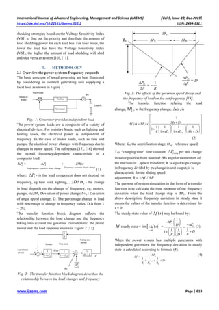 A voltage sensitivity index application for power system load shedding considering the generator ...