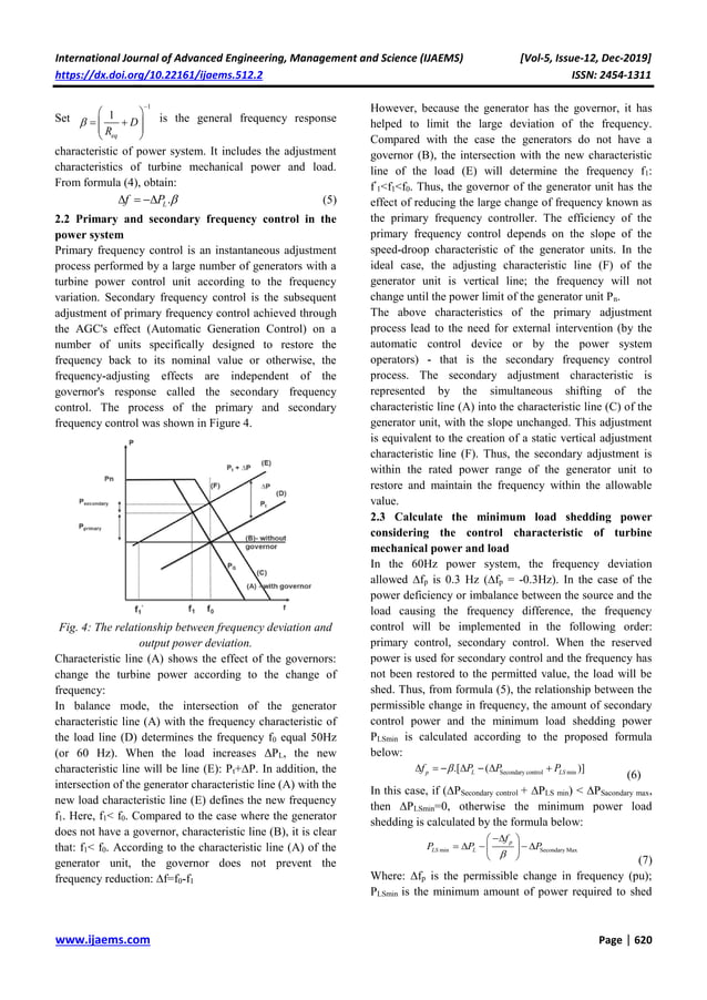 A voltage sensitivity index application for power system load shedding considering the generator ...