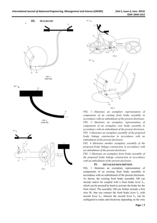 2 ijaems jun-2015-1-design of a modified braking system mechanism | PDF