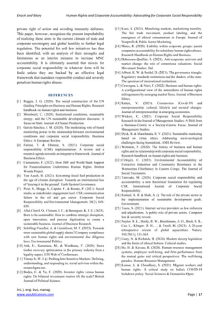 Human Rights and Corporate Accountability: Advocating for Corporate ...