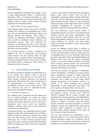 Explainability and Transparency in Artificial Intelligence: Ethical Imperatives and Practical ...
